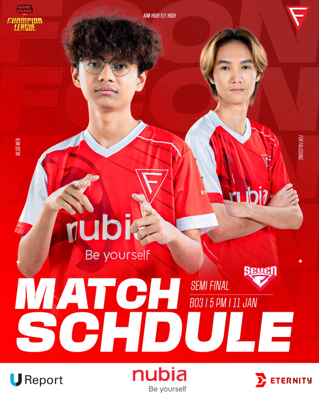 Falcon esports vs team seven GAMEVERSE champion league - Falcon Esports