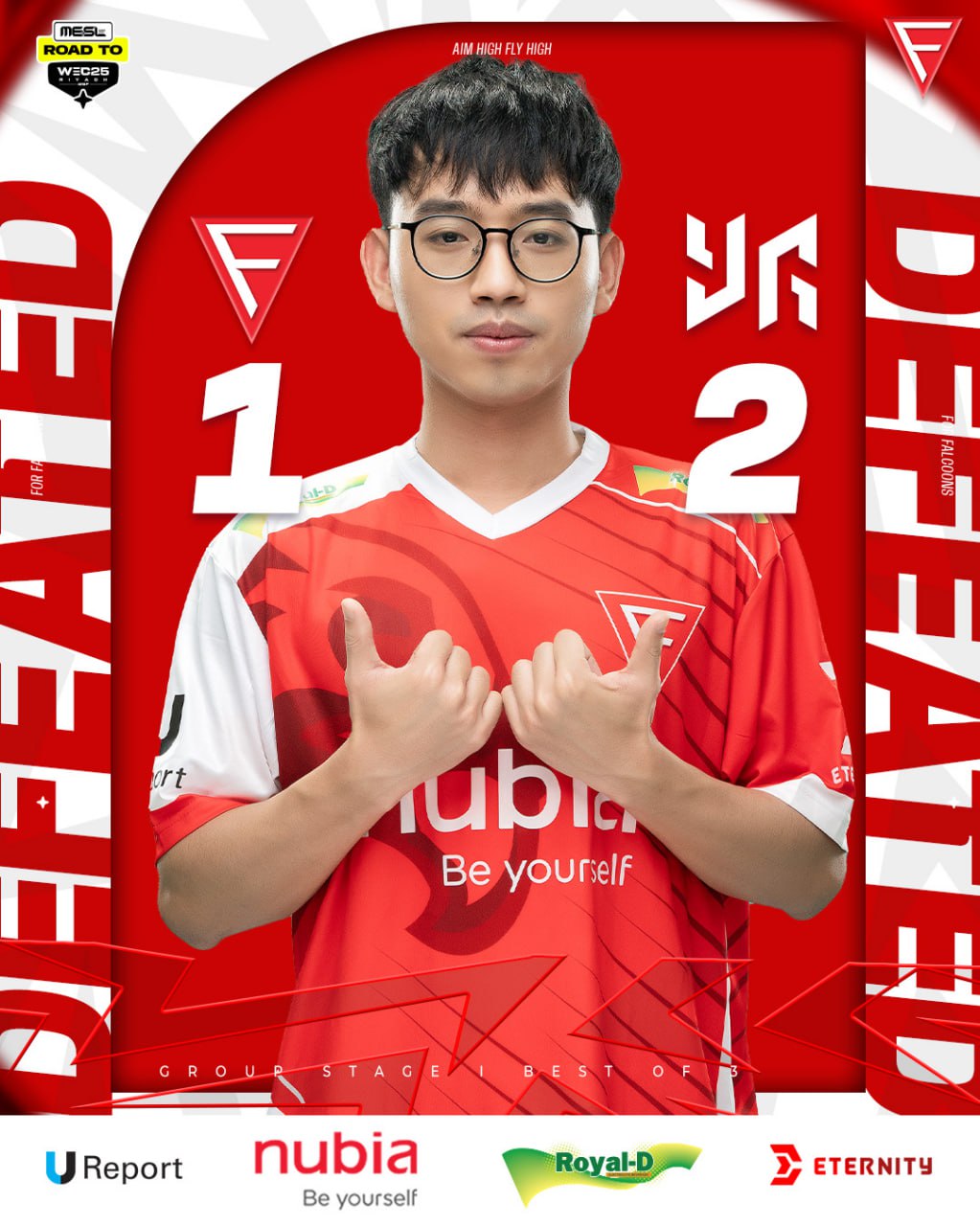 FALCON ESPORTS 1 - 2 YANGON GALACTICOS - Falcon Esports